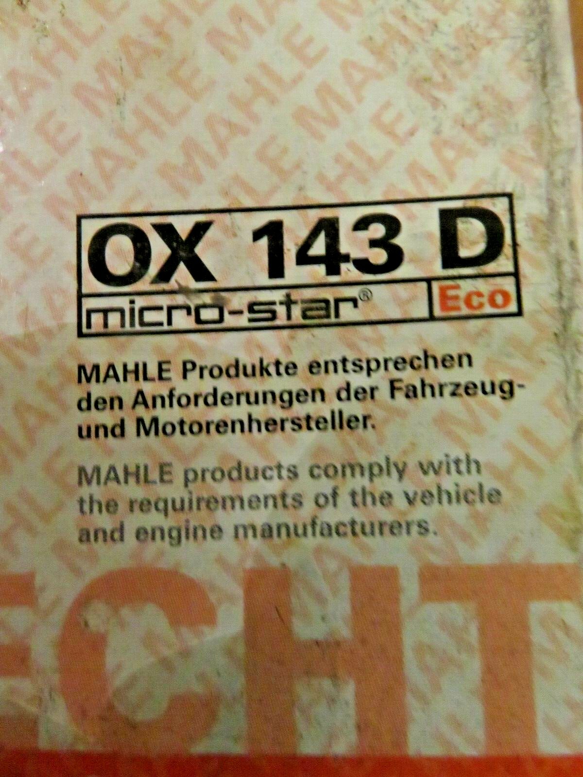 Knecht+OX143D+Oil+Filter for sale online | eBay