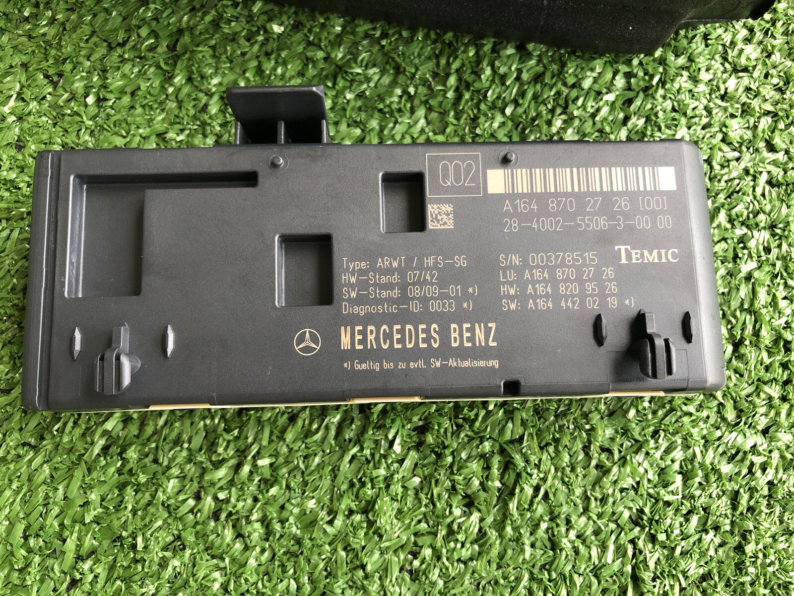 06-13 Mercedes X164 R350 GL450 ML550 Trunk Lid Liftgate Tail Gate ...