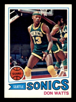 1977 Topps Basketball #51 Don Watts EX/MT *d3 | eBay