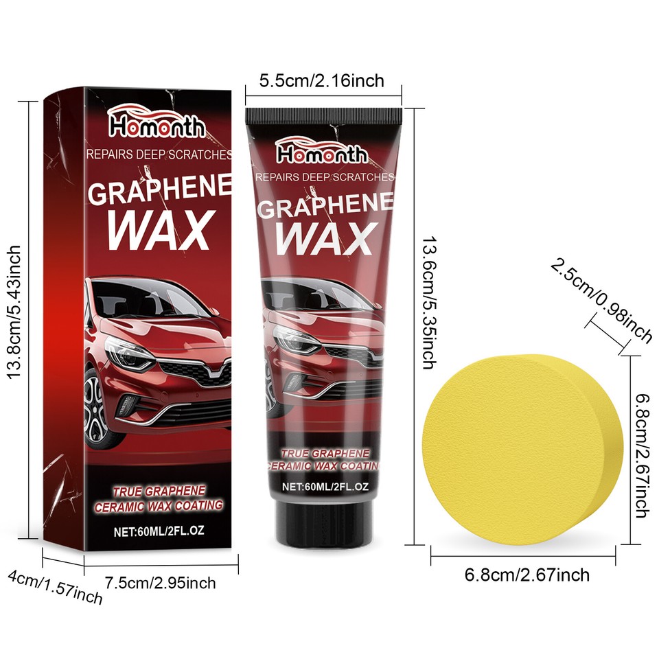 Car Scratch Remover Wax for Deep Scratches Paint Restorer Auto Repair ...