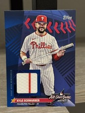 2025 Topps Update Series - All-Star Stitches Kyle Schwarber #AS-KSC ...