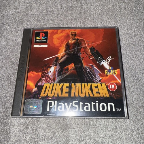 Duke Nukem Sony Playstation PS1 Game Complete slight crack on front ...