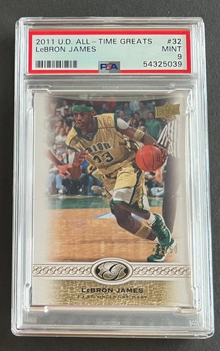 2011 Upper Deck All-Time Greats - LeBron James #32 /50 for sale online ...