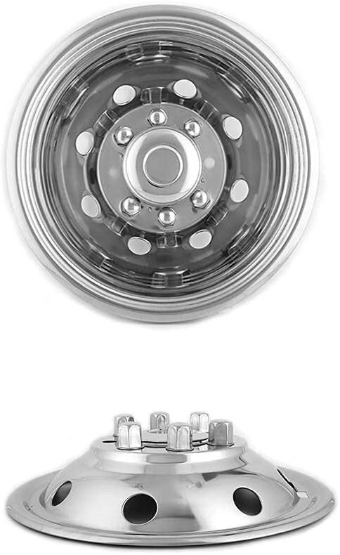 92-07 Ford E350 E450 RV Motorhome Van 16" Dually Wheel Simulator Dual ...