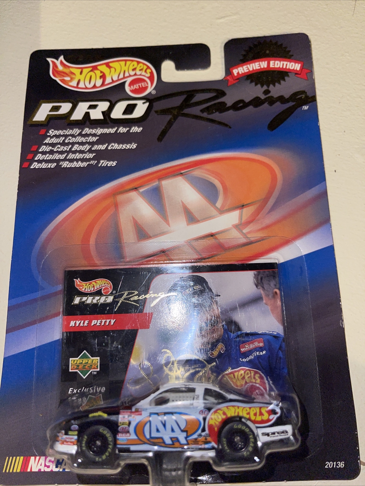 Hot Wheels PRO Racing 1998 Preview Edition Kyle Petty 1/64 Blues ...