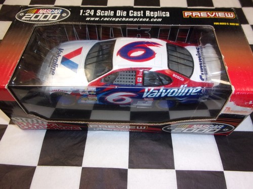 Mark Martin #6 Valvoline Preview 1:24 Scale Racing Champions DieCast ...