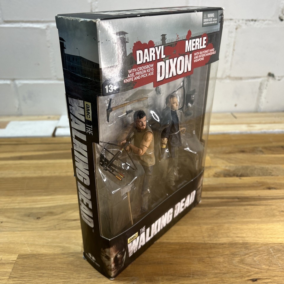 2013 MCFARLANE The Walking Dead Daryl And Merle Action Figures Series 4 ...