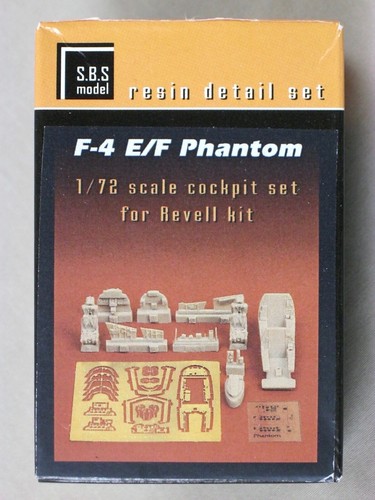 SBS Models 1/72 F-4 E/F Phantom Cockpit Set for Revell kit - upgrade ...