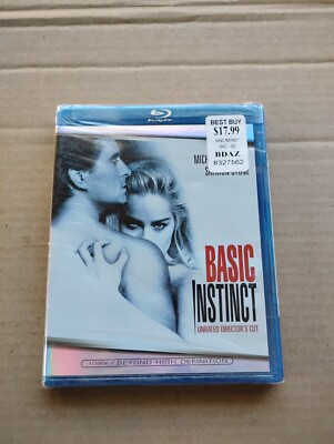 SEALED BLU-RAY: "Basic Instinct" Sharon Stone unrated directors cut 12236191599 | eBay