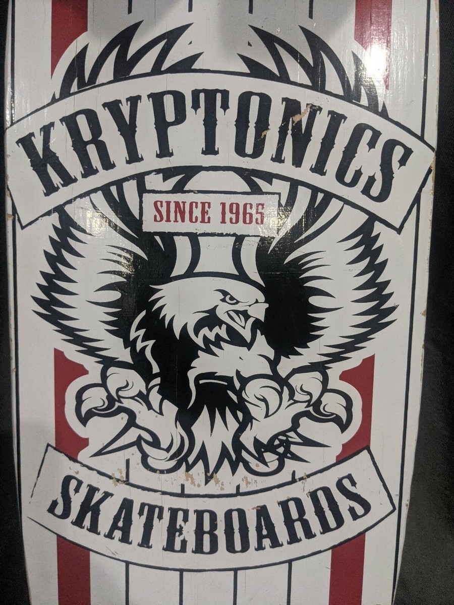 Kryptonics Logo Kryptonics Stubby 19 Inch Complete Skateboard