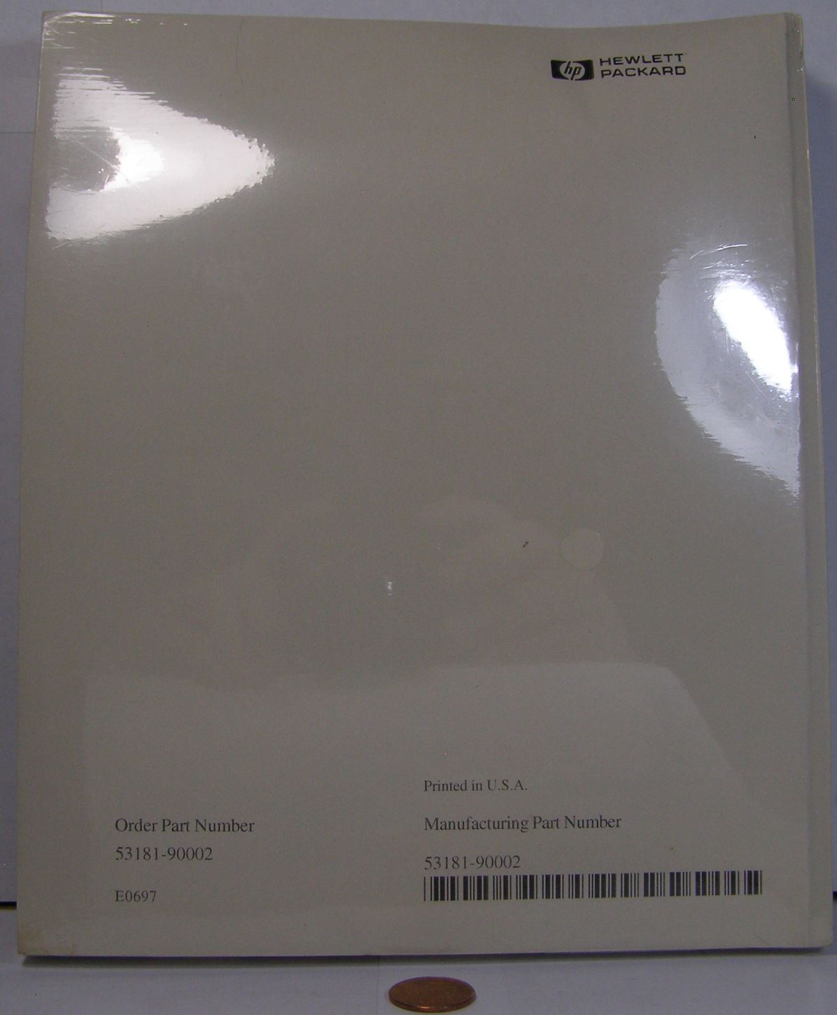 HP HP 53181A FREQ COUNTER PROGRAMMING GUIDE IN PLASTIC REGULAR BINDING ...