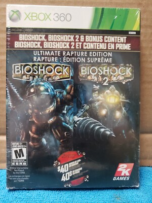 BioShock : Ultimate Rapture Edition (Microsoft Xbox 360, 2013) Brand ...