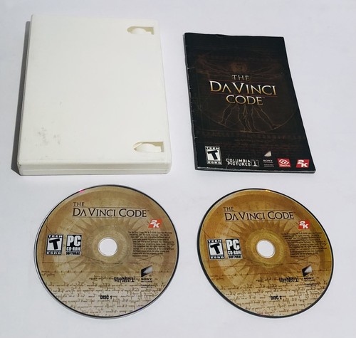 The Da Vinci Code PC CD-ROM 2006 Take-Two 2K adventure game for Windows ...