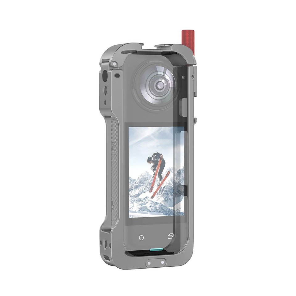 Cold Shoe Connector Protective Frame Housing with Lens Cap Kit For ...