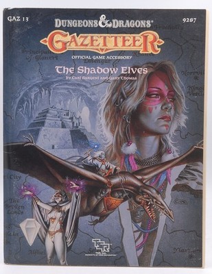D&D GAZ13 The Shadow Elves VG w/Map Carl Sargent, Gary Thomas TSR | eBay