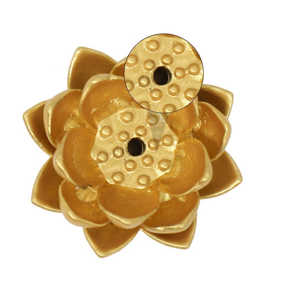 1 Pc Mini Incense Furnace Lotus Shape Incense Burner Censer Adornment ...