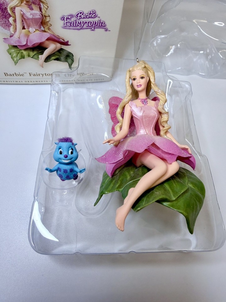 Hallmark Keepsake 2006 Barbie Fairytopia Set Of 2 Ornaments RARE | eBay