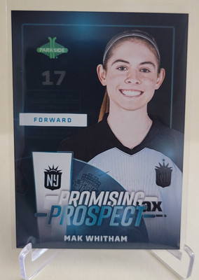 2025 PARKSIDE NWSL VOL 1 MAK WHITHAM PROMISING PROSPECT PP-19 NJ/NY ...