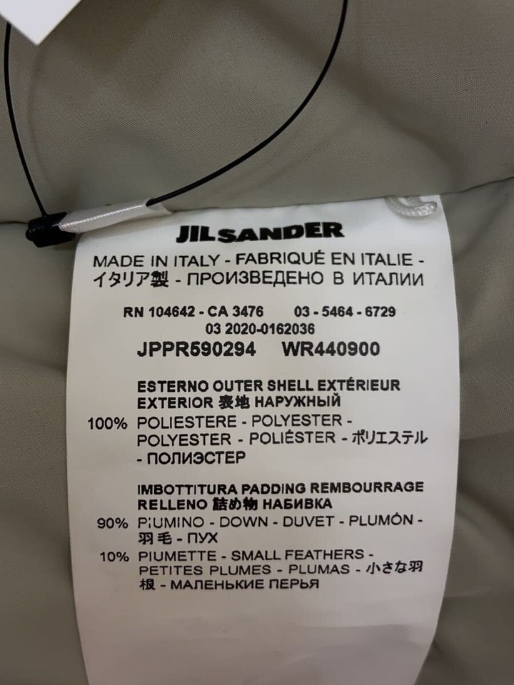 JIL SANDER Down Scarf Polyester Green Solid Women s | eBay