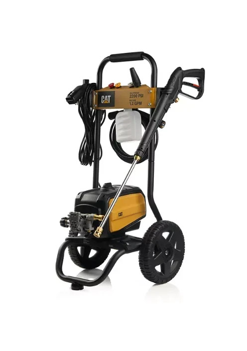 CAT 2200PSI Electric Pressure Washer, 13-Amp, Turbo Nozzle, Foam Cannon ...