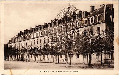 CPA MILITAIRE Rennes-Caserne de Mac Mahon (316845) | eBay