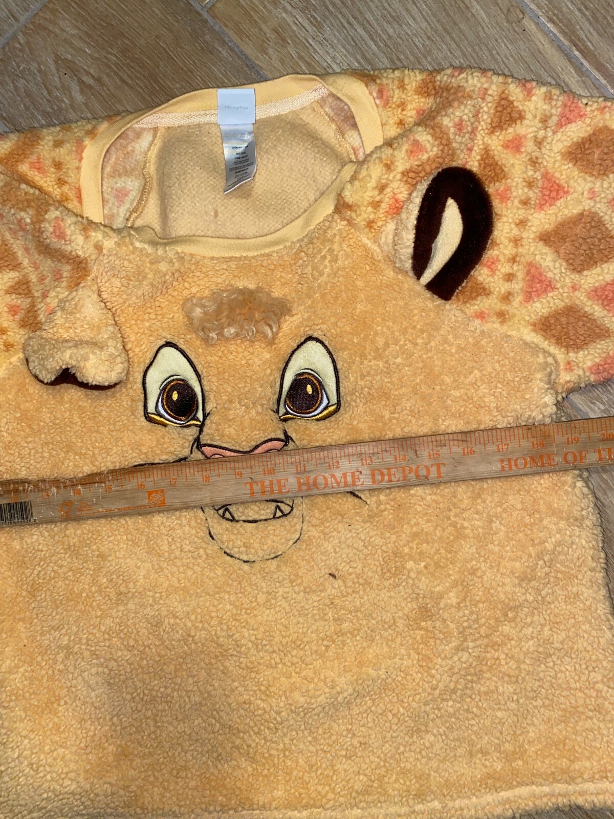 VTG Disney The Lion King Pajama Top Simba Plush Sz Sm xb8 | eBay