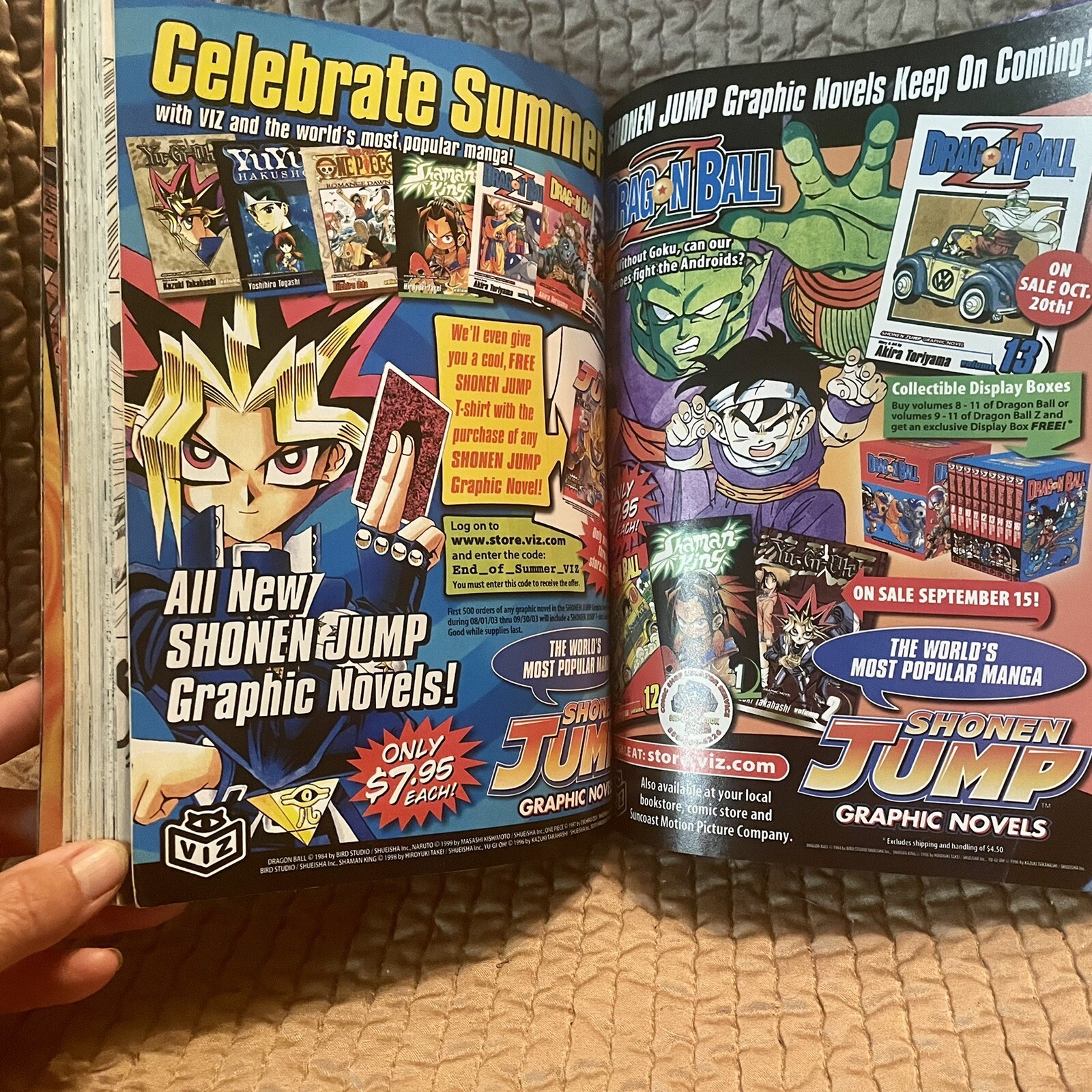 Shonen Jump Yu Gi Oh Manga Magazine Anime Comic Book Volume 1 Issue 9 ...