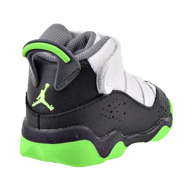 Jordan 6 Rings Shoes Sneakers White / Green 323420-130 Toddler Size 3C ...
