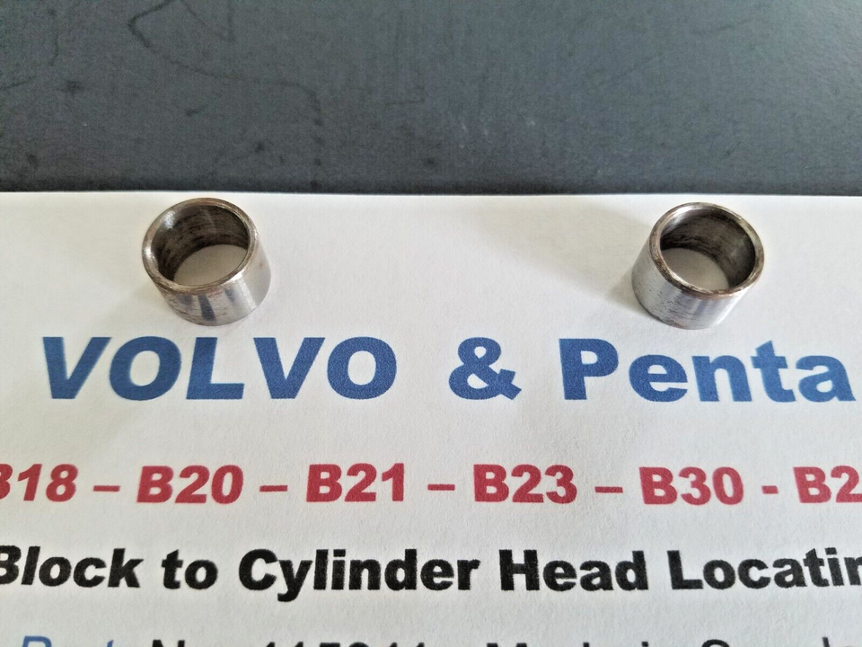 Volvo & Volvo Penta Cylinder Head Locating Dowels B18 B20 B21 B23 B30 ...