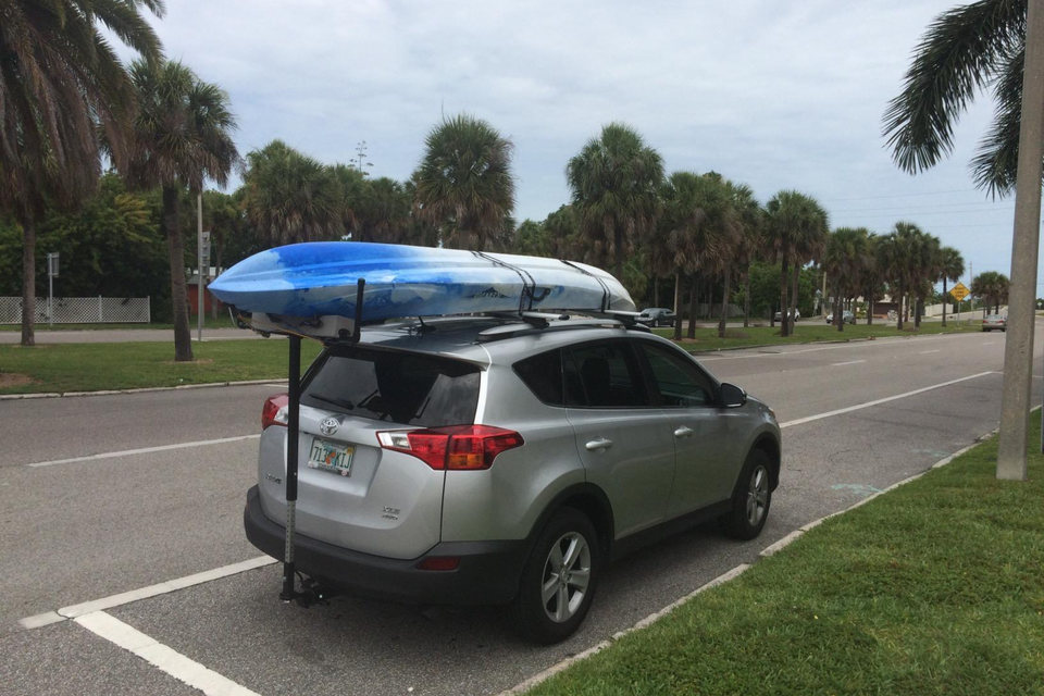 Canoe Loader Rear Trailer Hitch Mount Kayak Car Truck SUV One Person ...