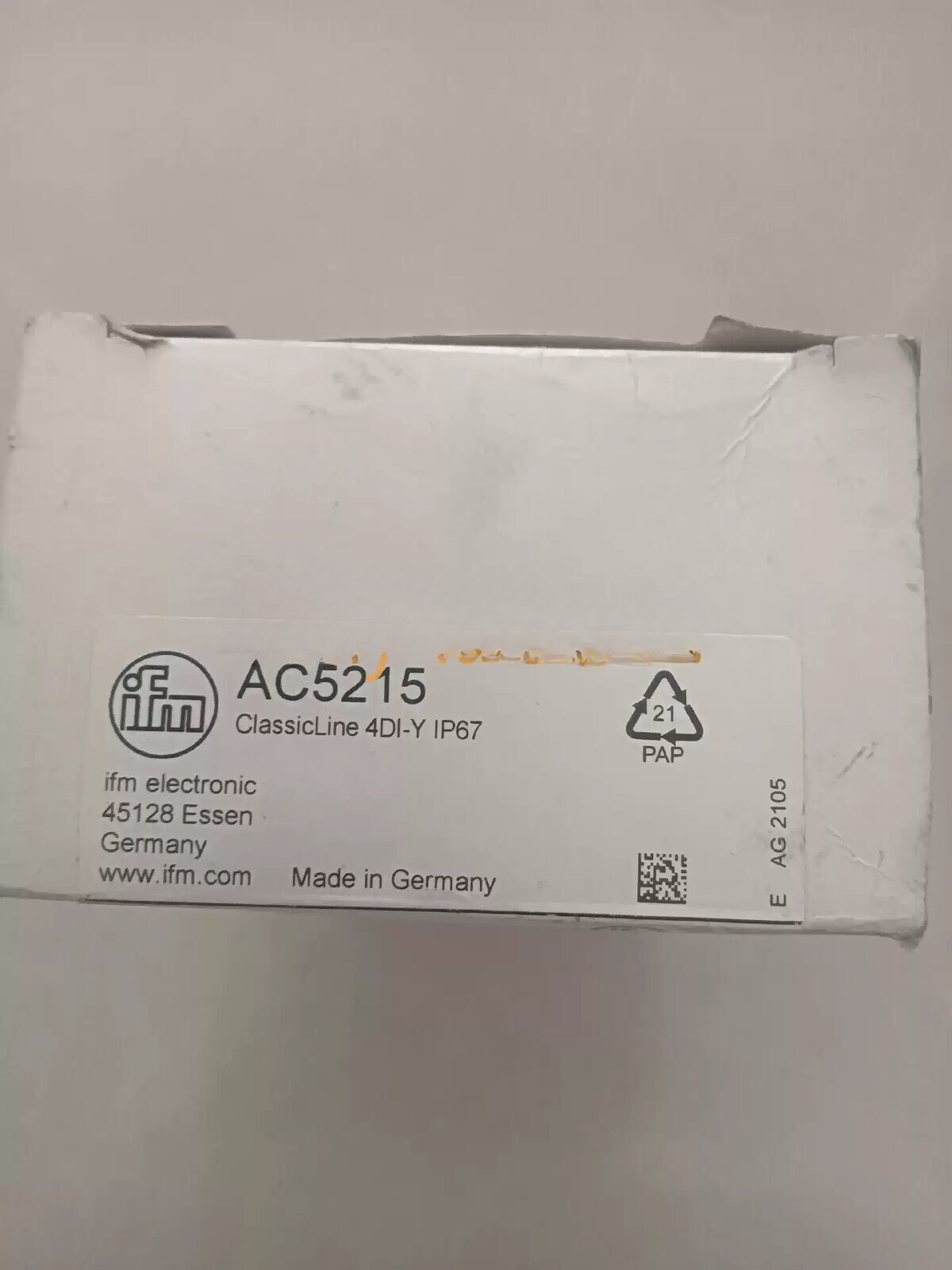 1PC NEW FIT FOR IFM AC5215 ClassicLine 4DI-Y IP67 | eBay