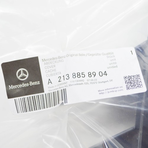 MB E C238 FRONT BUMPER LOWER LEFT GRILLE COVER TRIM A2138858904 NO DUTY ...