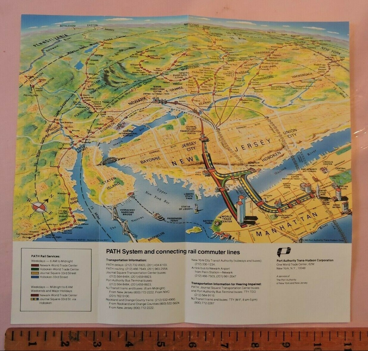 Old World Trade Center Diagram