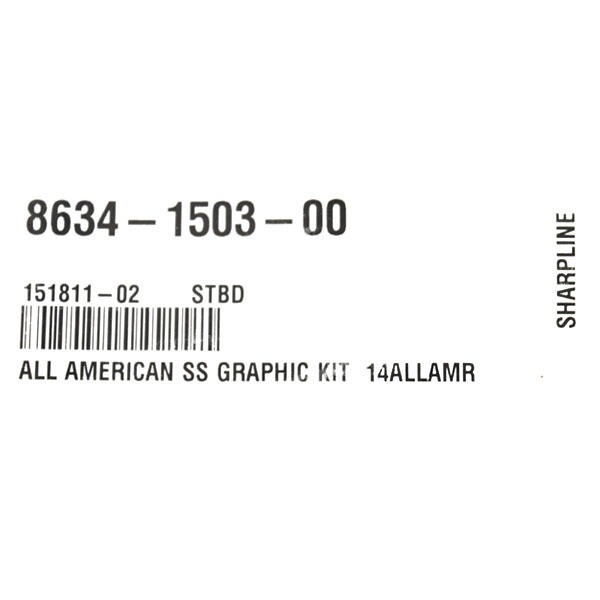 Sharpline Boat Decal 151811-02 | Larson All American SS (Set of 4) | eBay