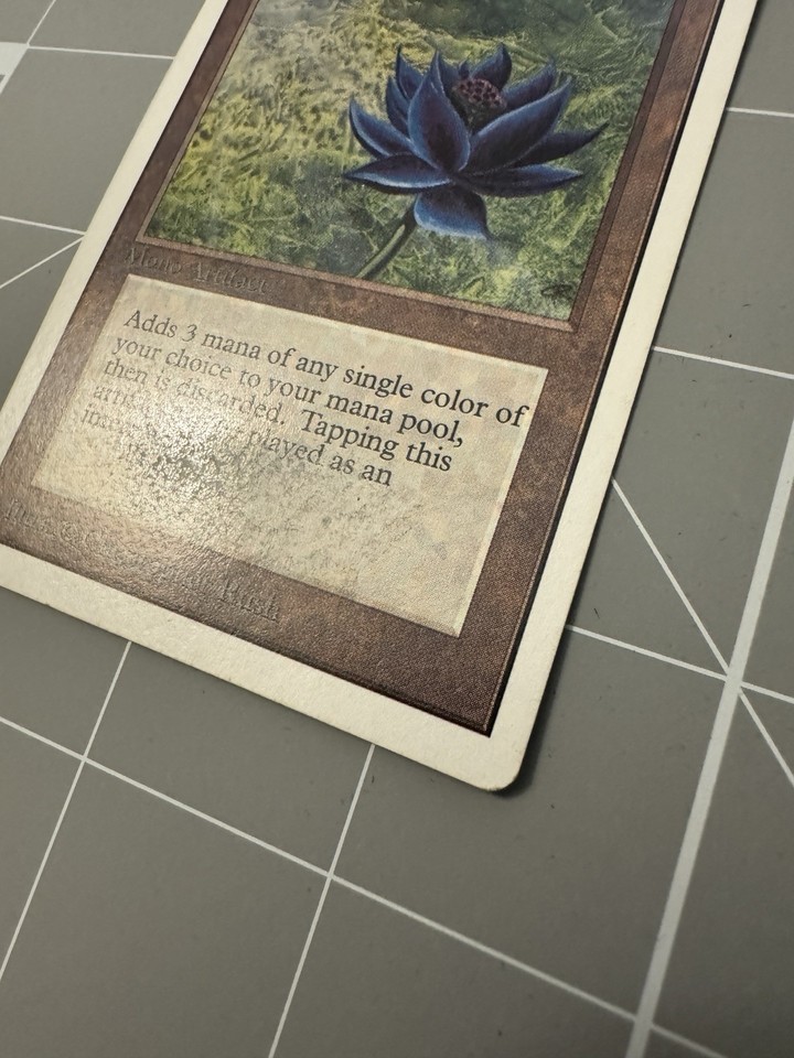 MTG Unlimited BLACK LOTUS RARE GRAIL Artifact Power Nine P9 | eBay