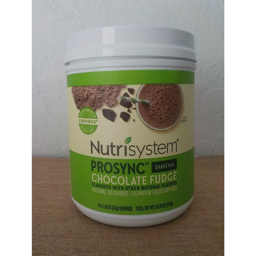 Nutrisystem Prosync Protein Probiotic Shake Mix CHOCOLATE FUDGE Exp 04/26 Sealed | eBay