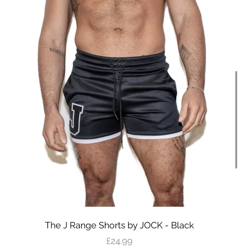 Jock Shop The J Range Shorts by JOCK - black size L | eBay UK