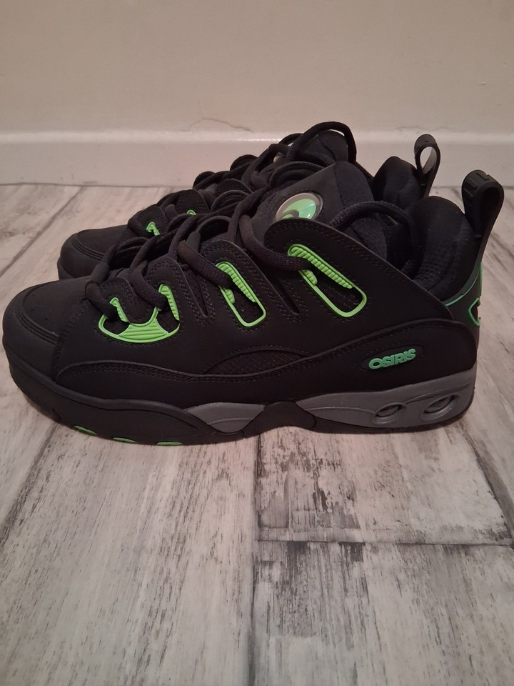 Osiris D3 2001 Green And Black Shoes UK 9 | eBay UK