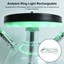 LED Hookah Ring Lamp Magnet Adsorption with Remote Control RGB Hookah ...