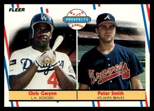 1988 Fleer #647 Chris Gwynn / Peter Smith Baseball Card | eBay