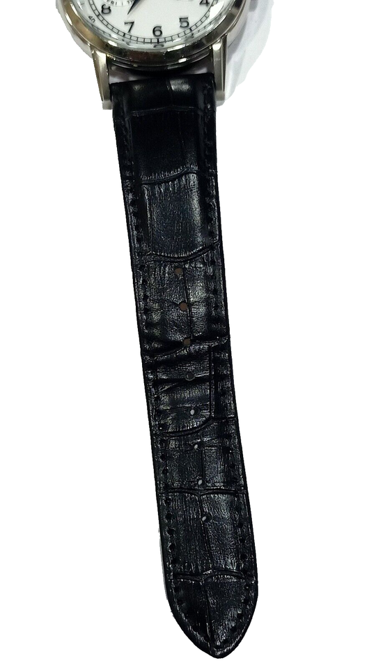 8635-S079756 CITIZEN ECO-DRIVE WHITE DIAL LEATHER STRAP MEN'S WATCH C2 ...