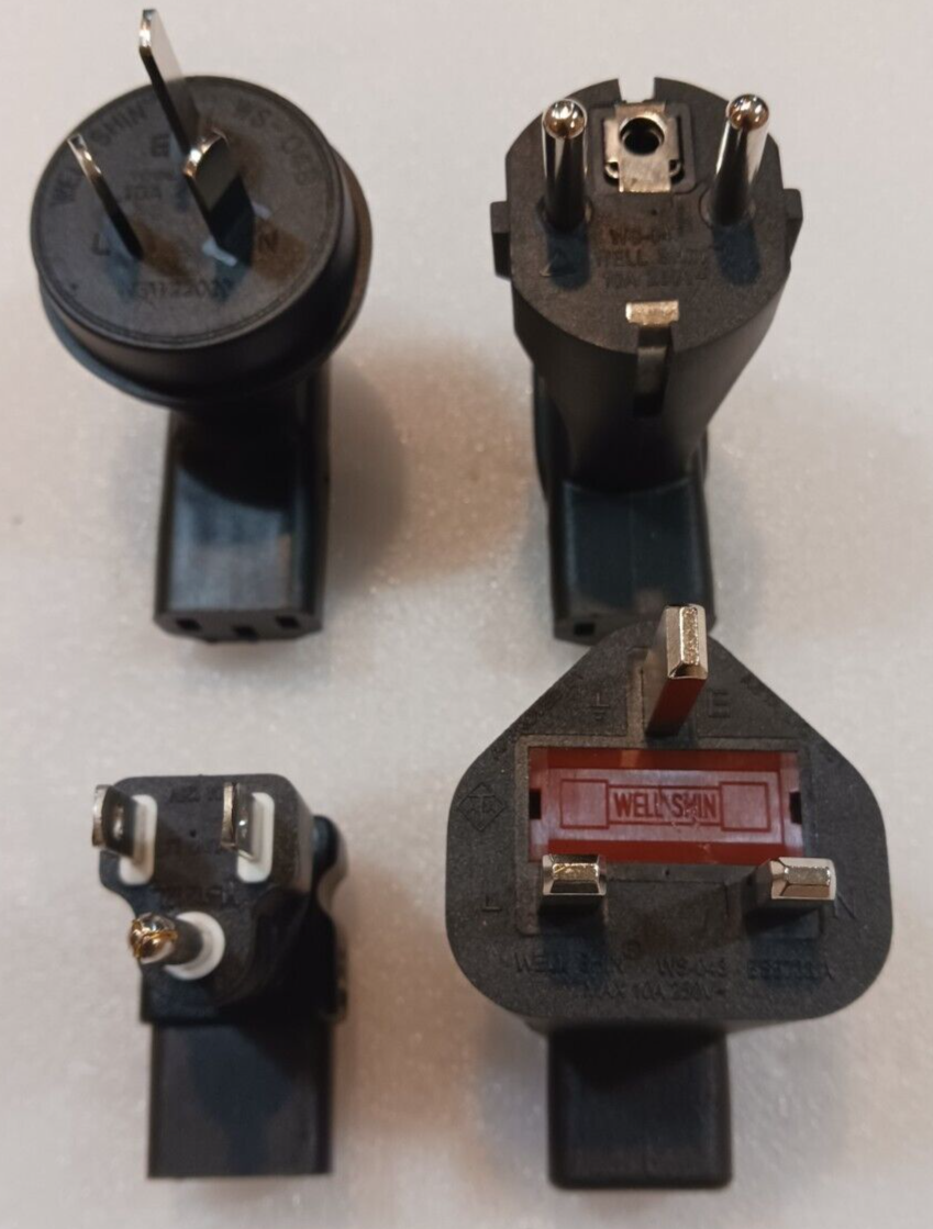 Travel Plug Power International Adapter Universal Worldwide Kit Case ...