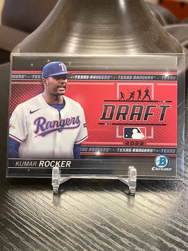 2022 Bowman Draft Kumar Rocker Draft Night Chrome #BDN-10 Rangers | eBay