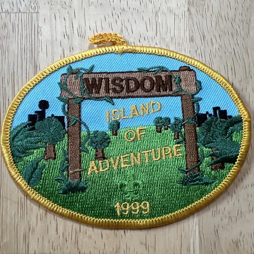 Vintage 1999 BSA Wisdom Island Of Adventure Patch | eBay