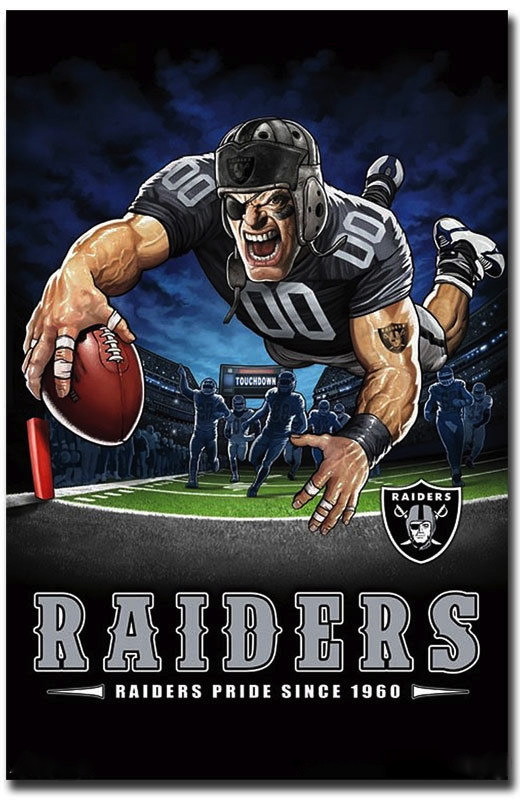 OAKLAND RAIDERS REFRIGERATOR MAGNET TOOL BOX LOCKER CHRISTMAS GIFT FAN ...