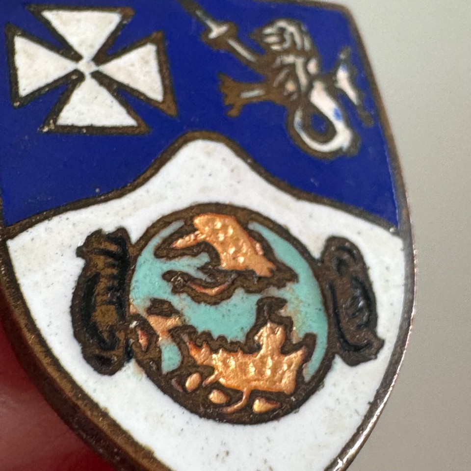 VTG 23RD INFANTRY REGIMENT DUI INSIGNIA CREST PIN-BACK PIN | eBay