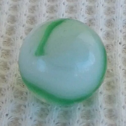 5/8" Akro agate Ringer Marble in Cool Mint Condition Check Photos | eBay