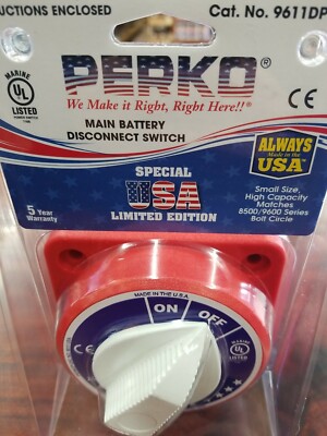 PERKO MAIN BATTERY DISCONNECT SWITCH | eBay