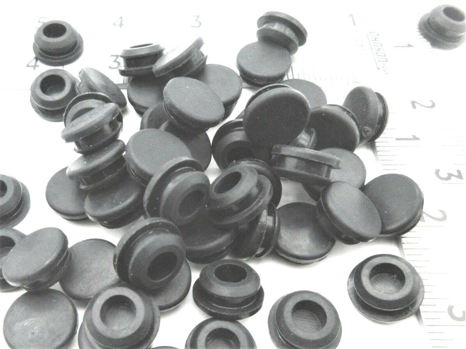 7/16” Rubber Panel Plugs, Knockout Plugs, Solid Grommets, Fits 1/8 ...