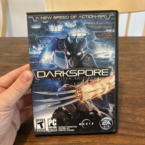 Darkspore Limited Edition (PC DVD-ROM, 2011) Dark Spore CIB Complete w/ Inserts 14633195088| eBay